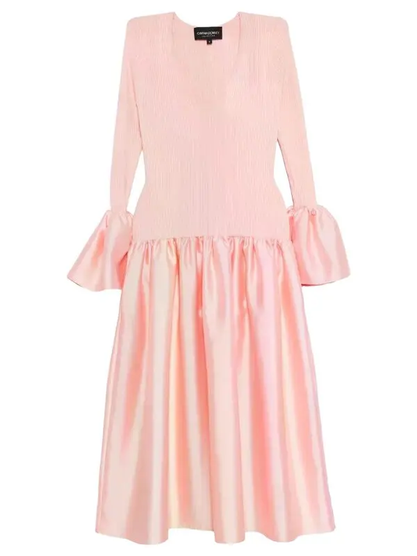 Cynthia Rowley Flared-sleeves Dress - Pink
