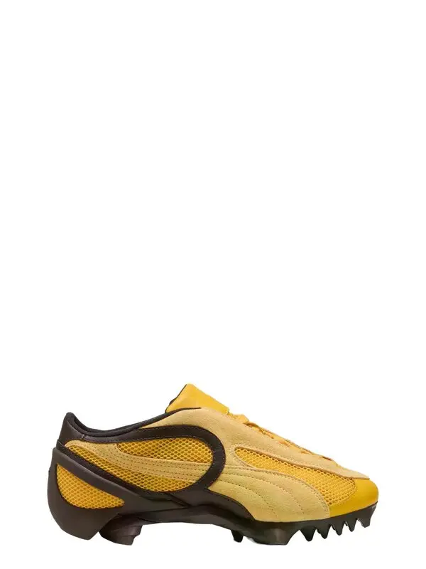 PUMA Mesh Weave Beisser Trainers - Yellow