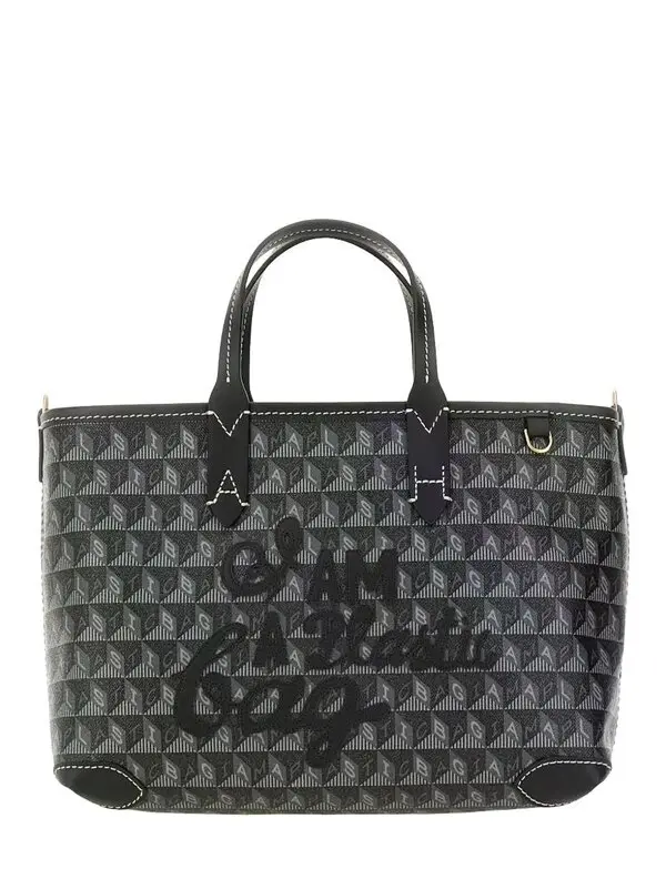 ANYA HINDMARCH Embellished Pattern Tote Bag - Black