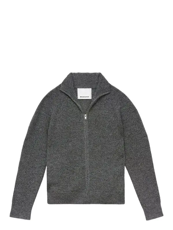 MARANT Benett Zip-up Cardigan - Grey