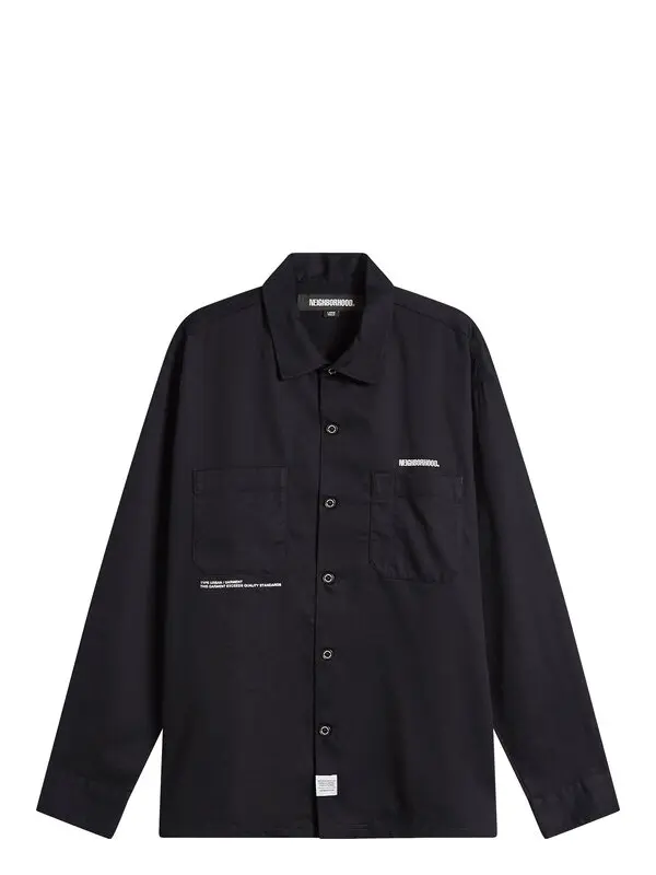 NEIGHBORHOOD Classic Work Shirt - Black