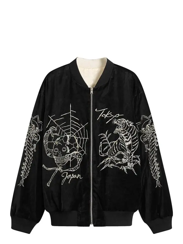 NEIGHBORHOOD Reversible Souvenir Jacket - Black