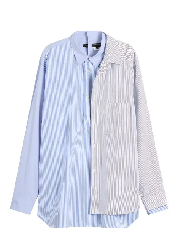 Comme Des Garçons Stripe Shirt - Blue