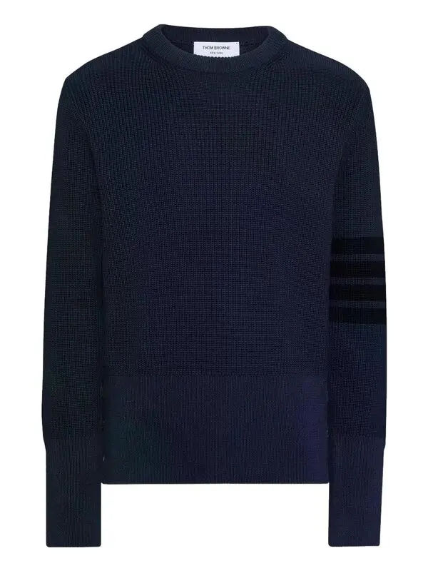 Thom Browne 4-bar Sweater - Blue