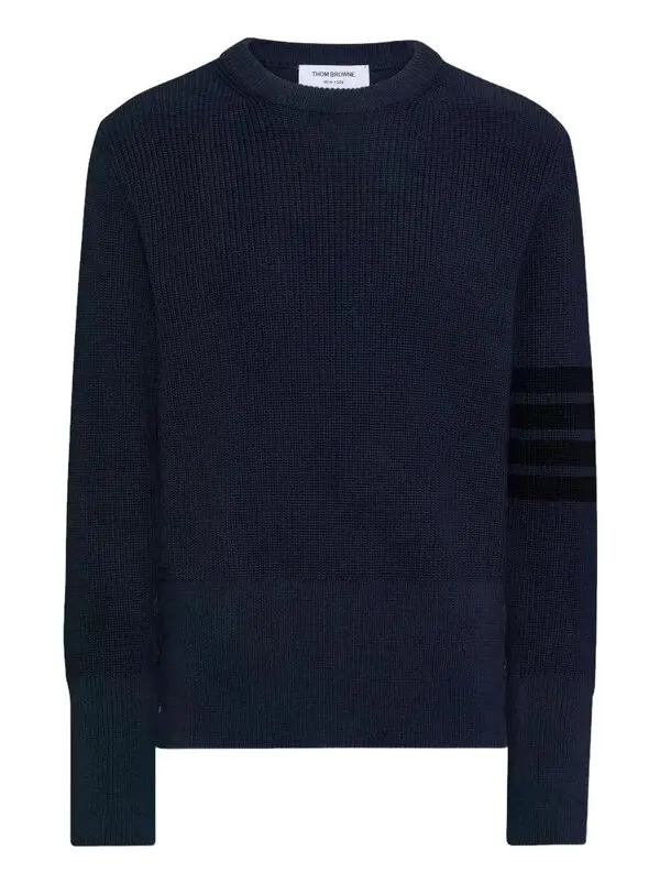 Thom Browne 4-bar Sweater - Blue