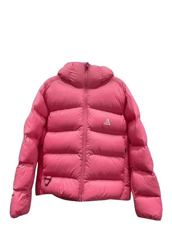 Nike Lunar Lake Primaloft Thermafit Adv Loose Hooded Jacket - Pinksicle/red Sepia