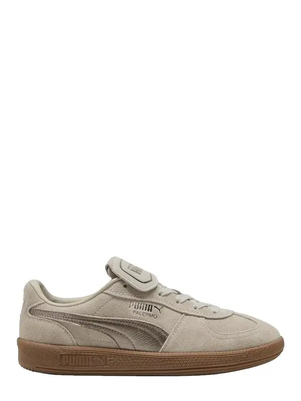 PUMA Palermo Premium Metallicin Sneakers - Desert Dust/gum