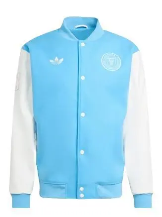 Adidas Inter Cf Anthem Jacket - Miami Semi Blue Burst White Tint