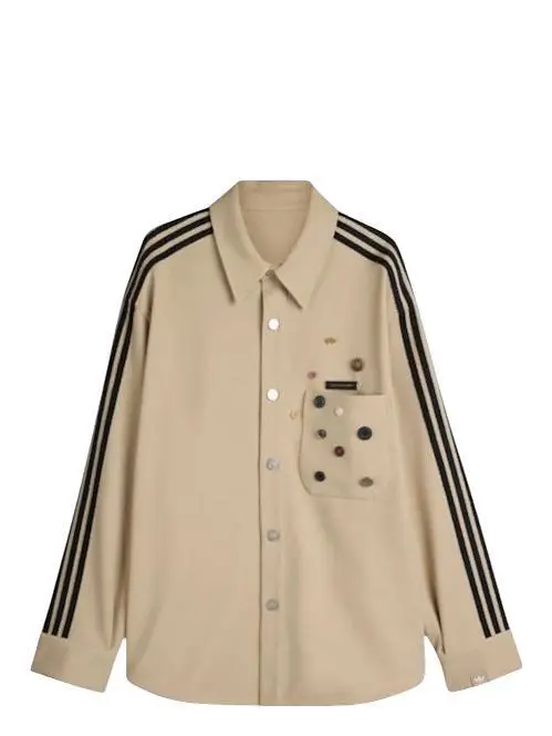 Adidas X Song For The Mute Shirt - Stone Khaki