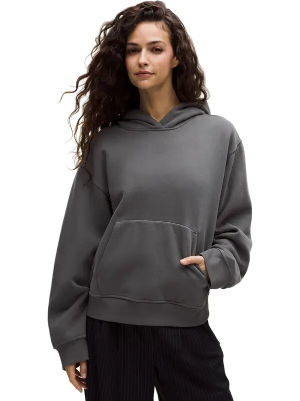 Lululemon Steady State Oversized Hoodie - Onyx Grey