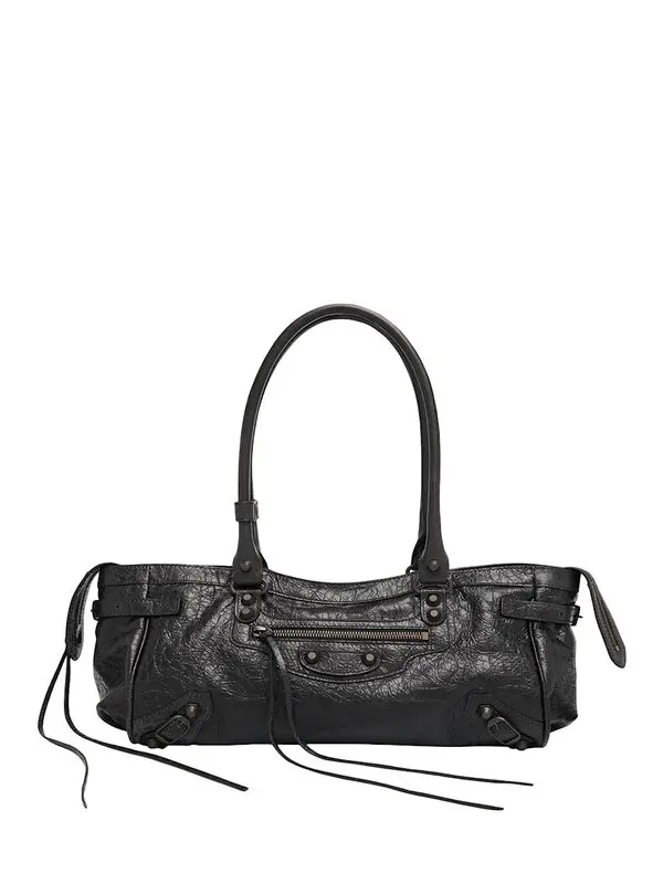 Balenciaga Le City East-west Shoulder Bag - Black
