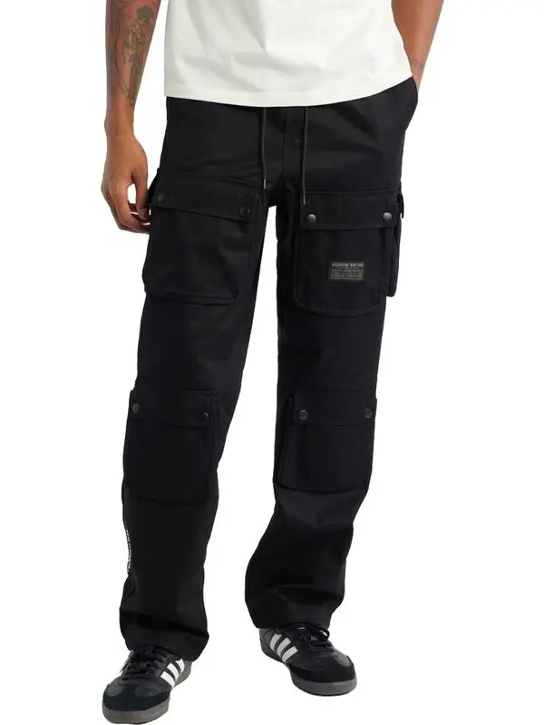 BILLIONAIRE BOYS CLUB Bb Hemisphere Cotton Twill Cargo Pants - Black