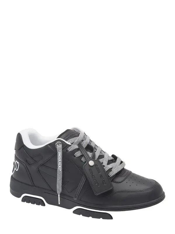 Off-White Out Of Office Low Top Sneakers - Black- Black