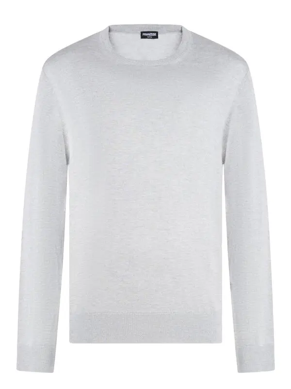 FRANZESE COLLECTION Silk-cashmere Sweater - Grey
