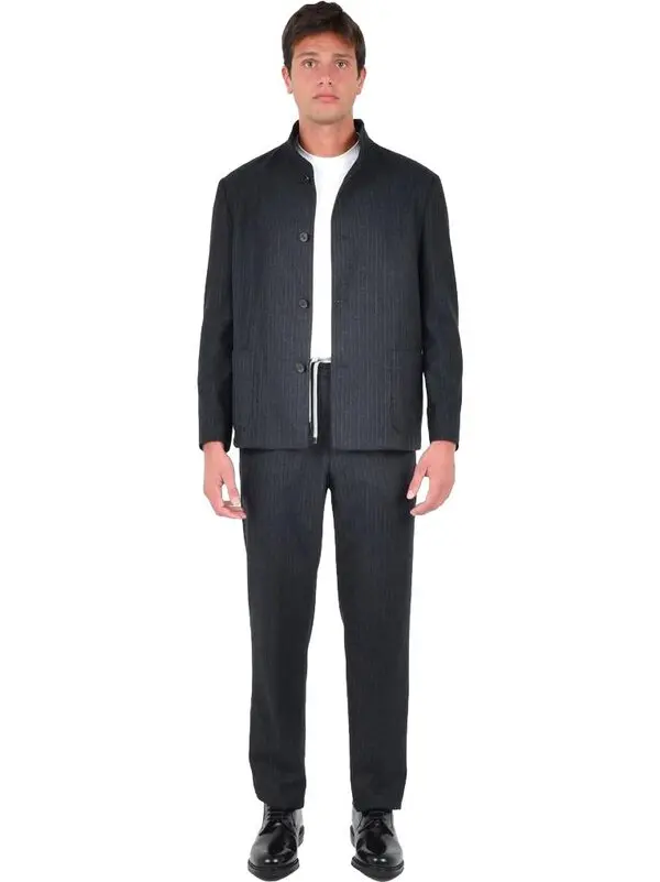 Boglioli Wool Blazer - Grey