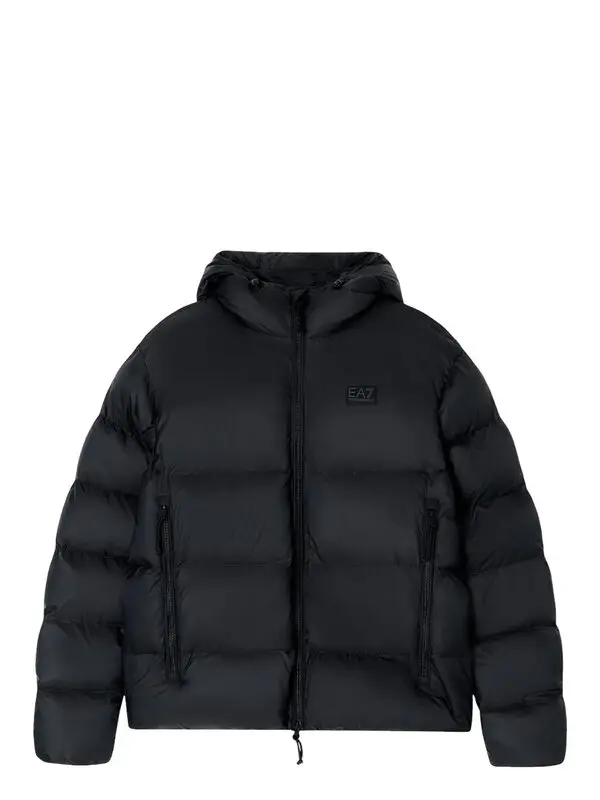 Emporio Armani Puff Coat - Black