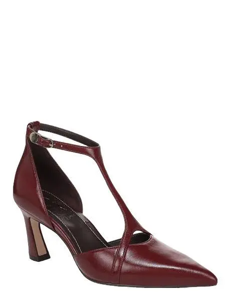 27 EDIT NATURALIZER Ezlyn T-strap Pointed Toe Pump - Cranberry Red