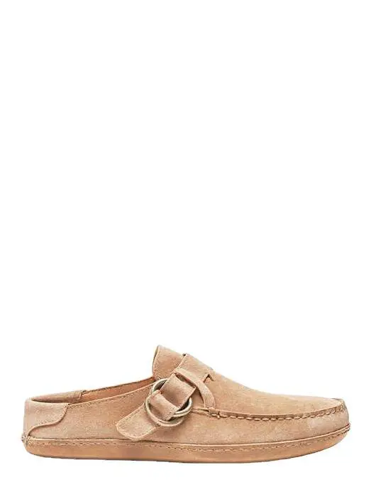 Quoddy Ring Mule - Mushroom Suede