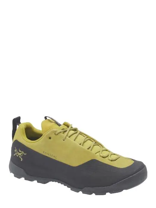 Arc'teryx Konseal Waterproof Running Shoe - Olive Moss/black