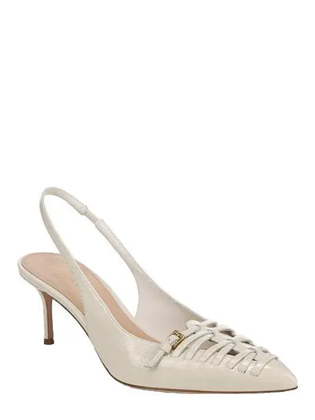 Veronica Beard Rashida Slingback Pump - Ecru