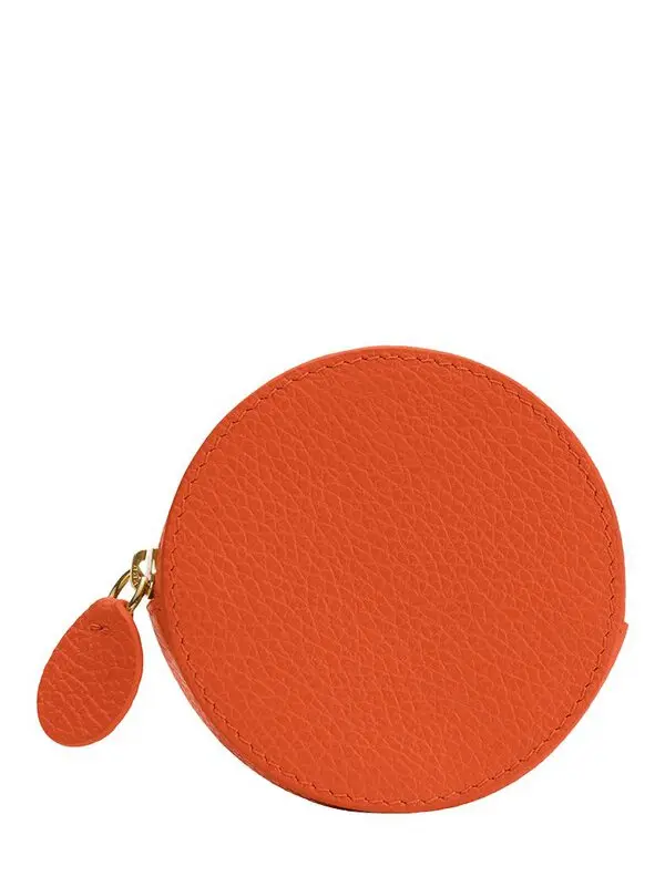 Cuyana Italian Leather Venus Pouch - Poppy