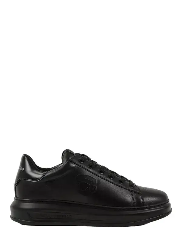 Karl Lagerfeld Kapri Logo-embossed Sneakers - Black