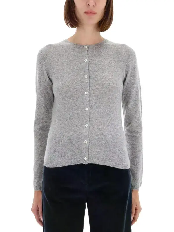 Aspesi Buttoned Cardigan - Grey