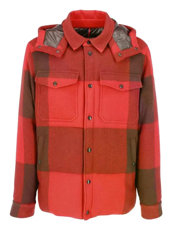 Moncler Ladurns Hooded Jacket - Red