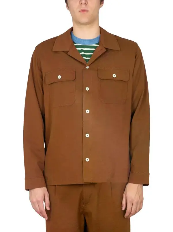Howlin' Pocket Buttoned Shirt - Brown