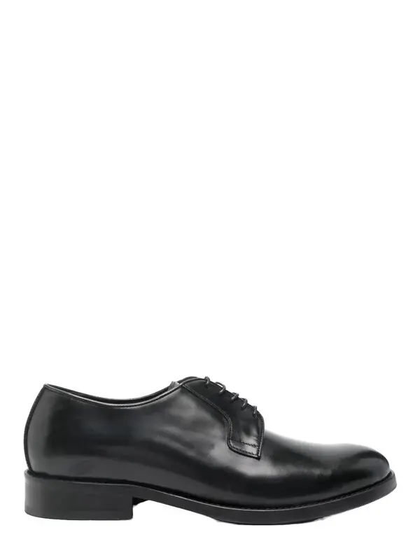 VELA SHOP Lace-up Derby Shoes - Black