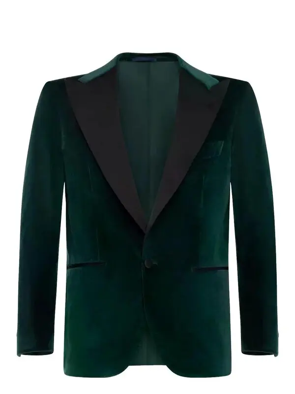 FRANZESE COLLECTION Peak-lapels Blazer - Green