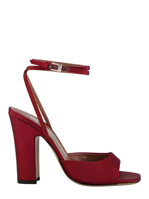 Paris Texas 100mm Lara H-heel Sandals - Red