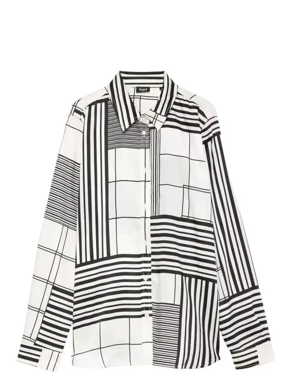 Marella Biagio Striped Shirt - Neutrals