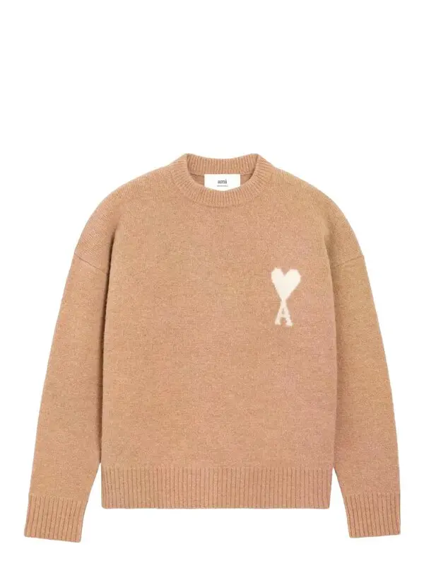 Ami Knitted Sweater - Neutrals