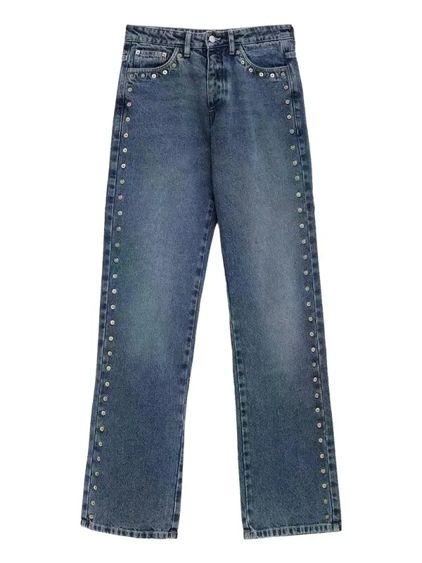 Paloma Wool Crowd Studded Jeans - Blue