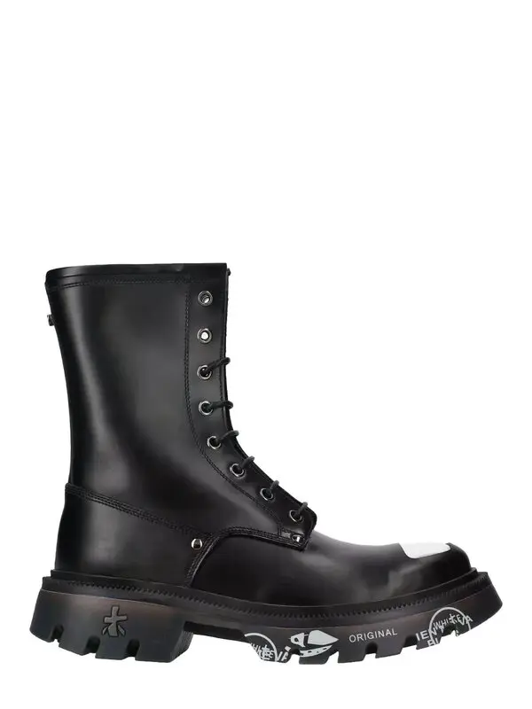 Premiata Brixton 461 Lace-up Boots - Black