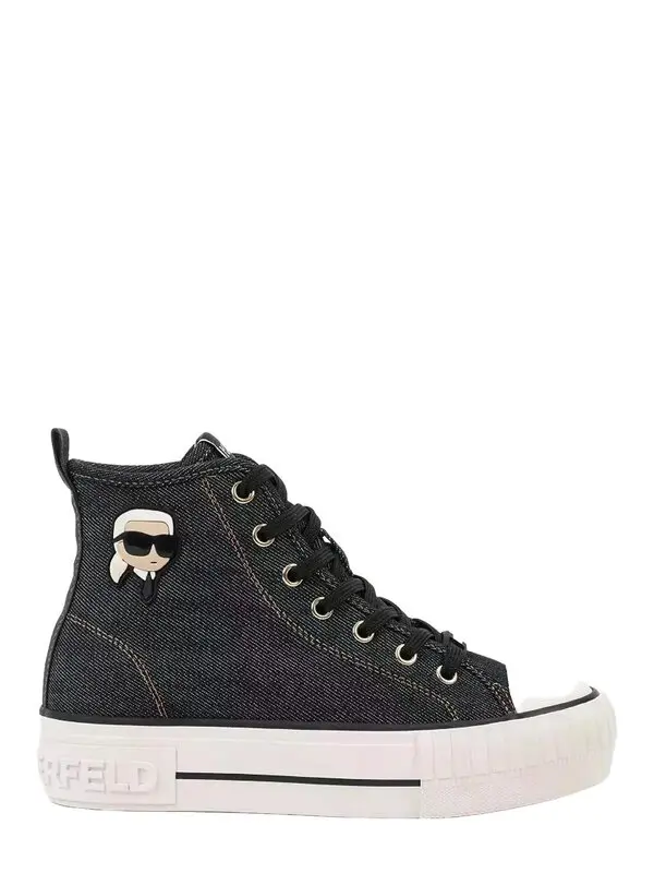 Karl Lagerfeld Kampus Max Nft Platform Sneakers - Blue