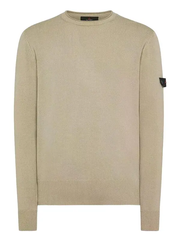 Peuterey Logo-patch Sweater - Neutrals