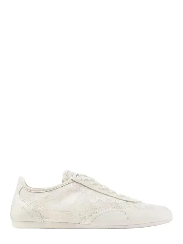 JIMMY CHOO Lace Sunny Sneakers - Neutrals