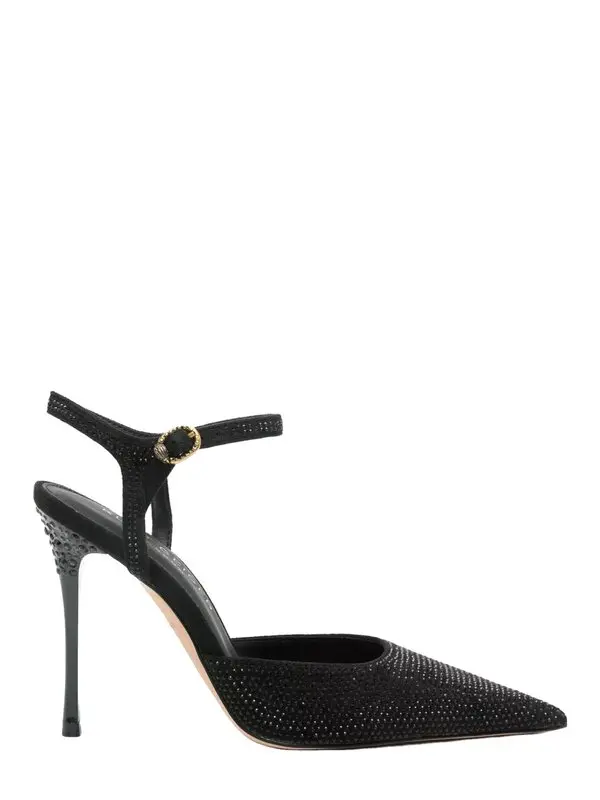 Kurt Geiger 110mm Mayfair Ankle-strap Pumps - Black