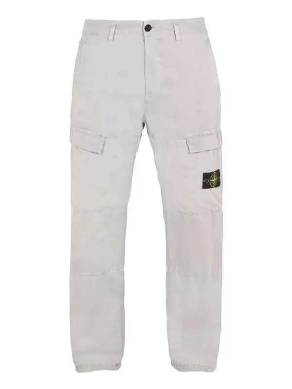 Stone Island Cargo-pockets Trousers - Grey