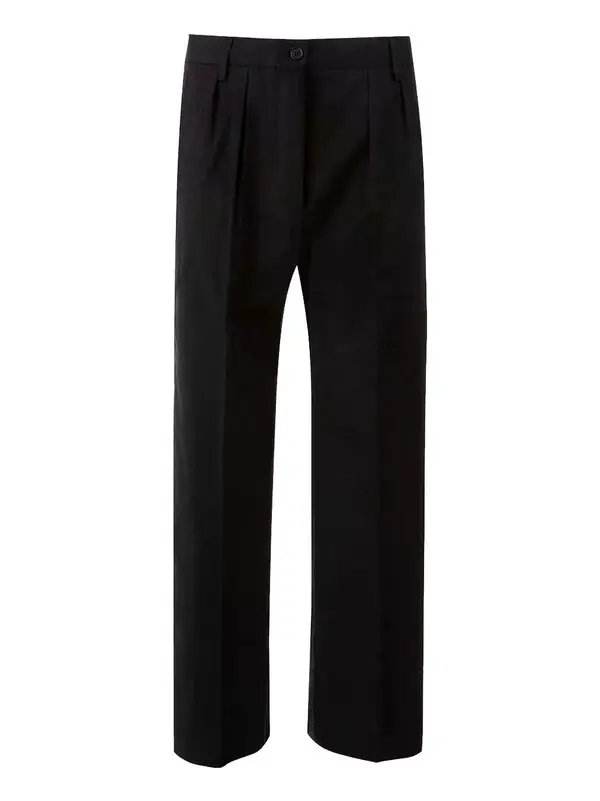 Aspesi Pleated Trousers - Black