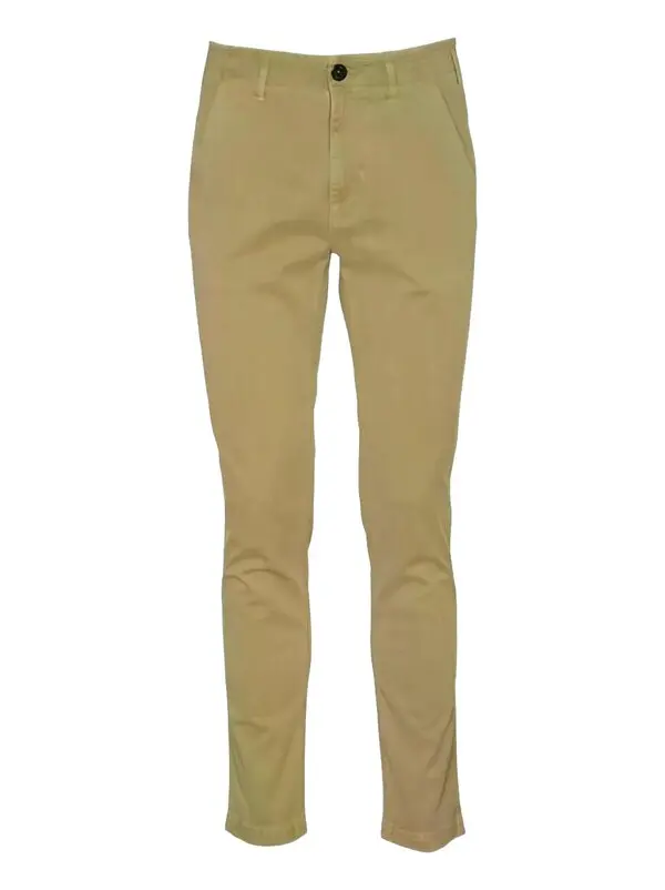 Stone Island Buttoned Tapered Trousers - Neutrals