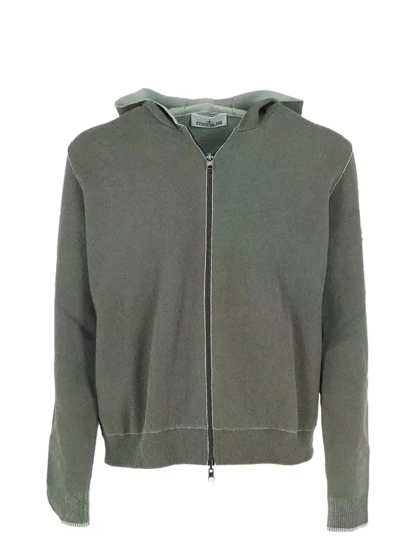 Stone Island Zip-fastening Hoodie - Green