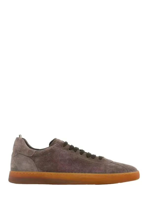 Officine Creative Lace-up Suede Sneakers - Brown