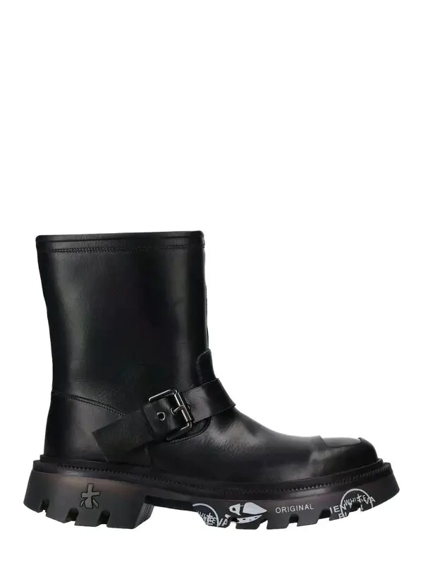 Premiata Camden 464 Buckle Boots - Black