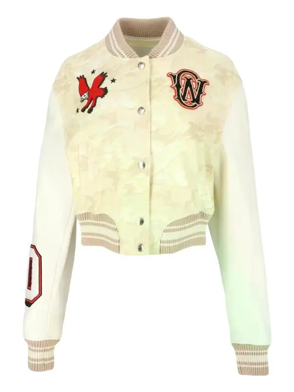 Off-White X Rita Ora Nyc Bomber Jacket - White