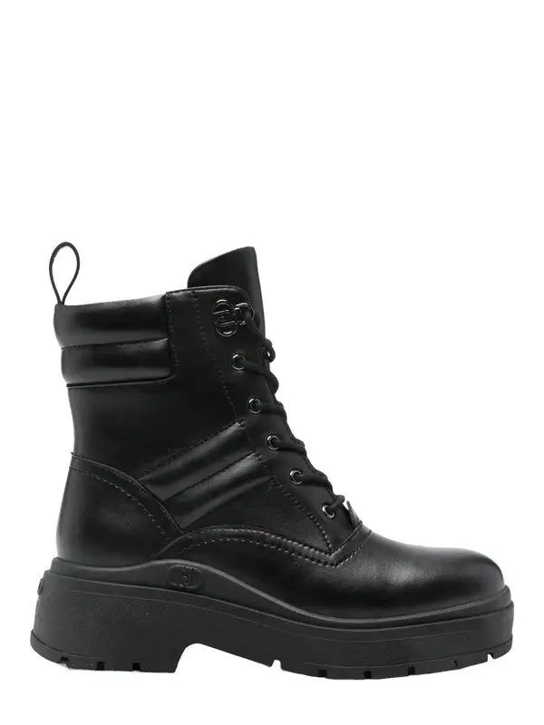 Liu Jo 40mm Andrea Quilted Boots - Black