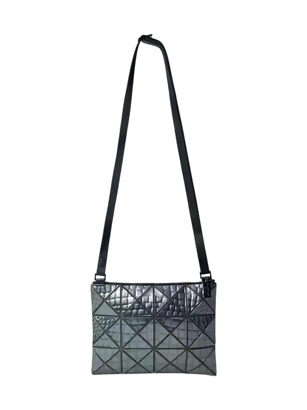 Issey Miyake Meta Kaiju Triangular Tiles Kaiju Messenger Bag - Grey