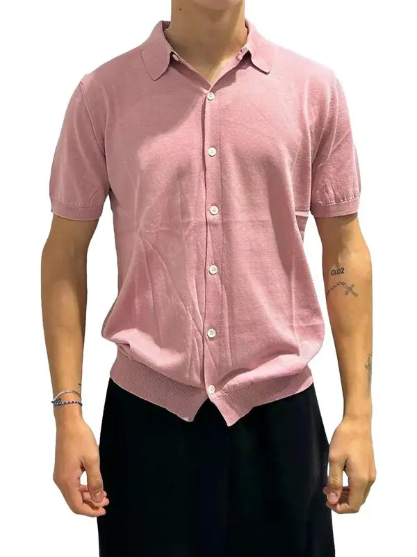 RAYNE 1896 Knitted Shirt - Pink